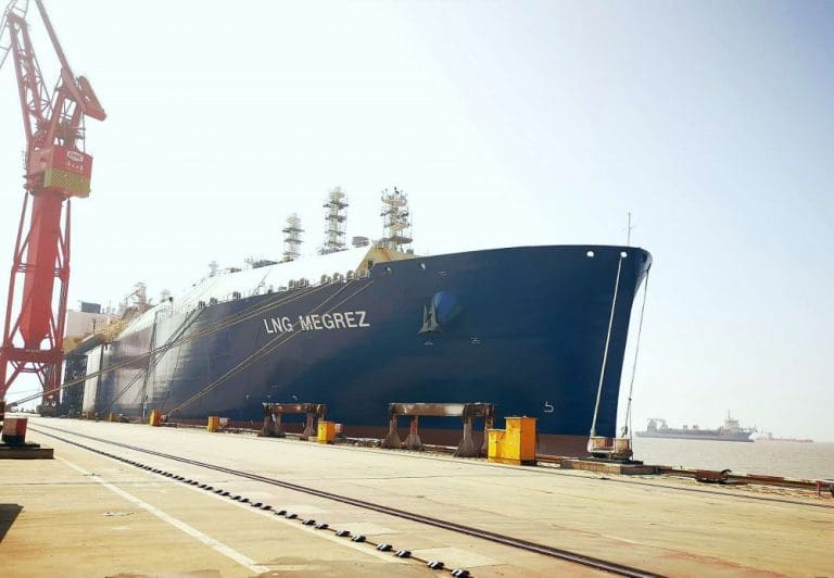 Hudong delivers LNG Phecda to MOL and Cosco - LNG Prime