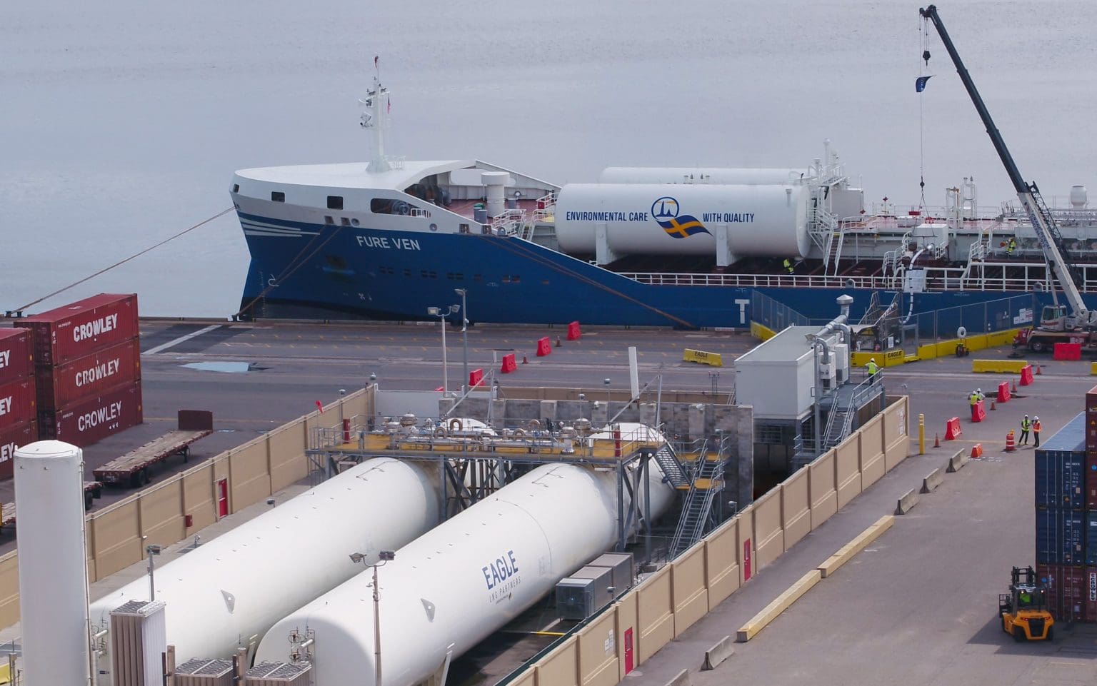 Swedish tanker in US LNG bunkering milestone - LNG Prime