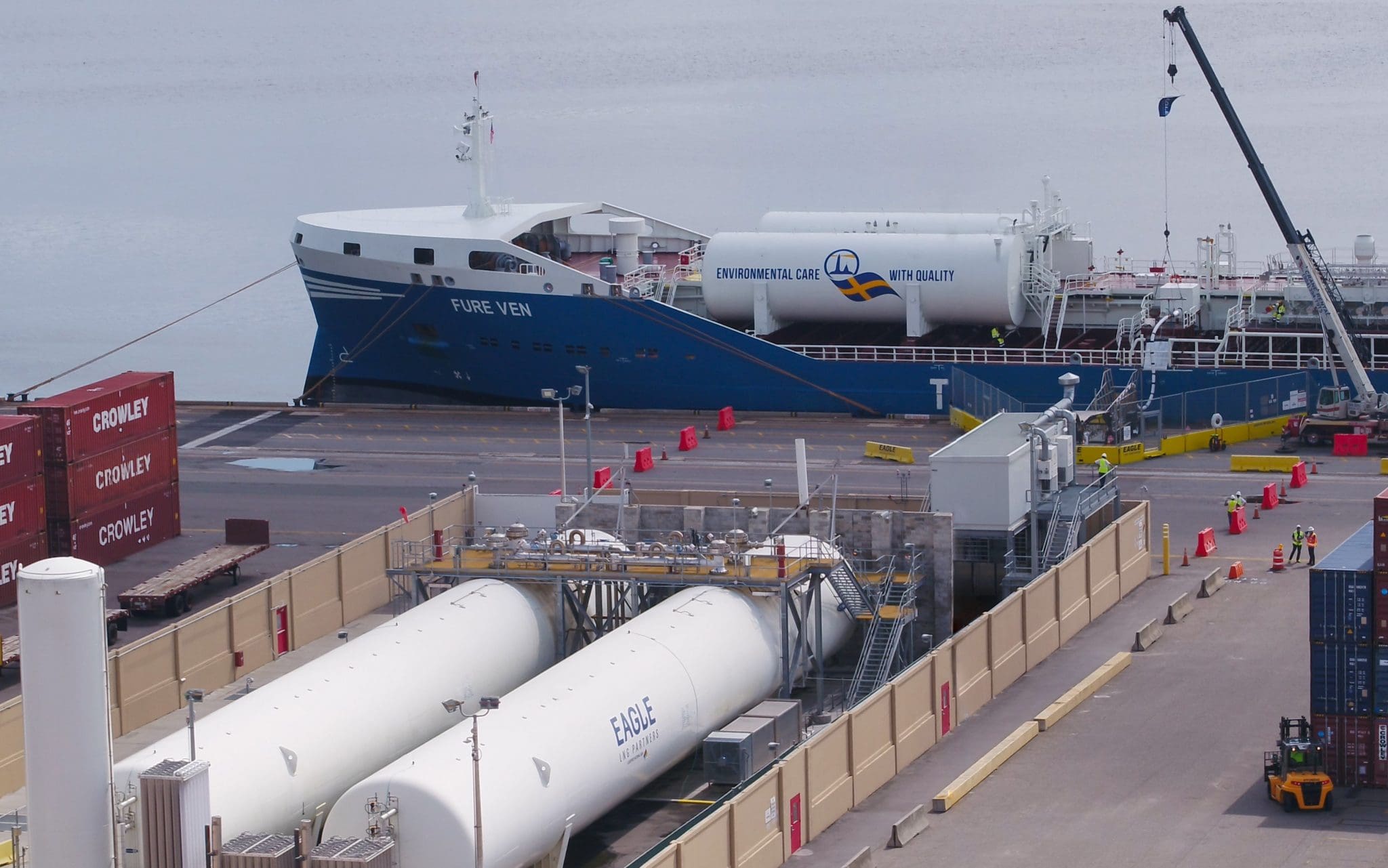 Swedish tanker in US LNG bunkering milestone - LNG Prime