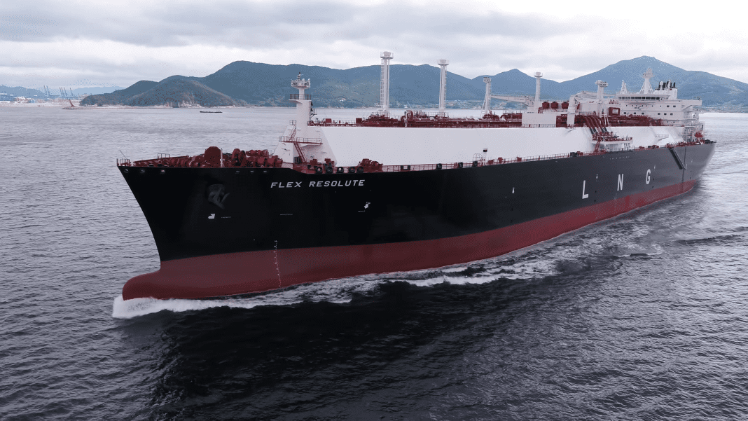 Video: Flex takes delivery of new LNG vessel - LNG Prime