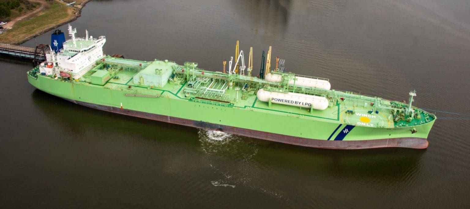 Another BW LPG's converted VLGC ready for work - LNG Prime