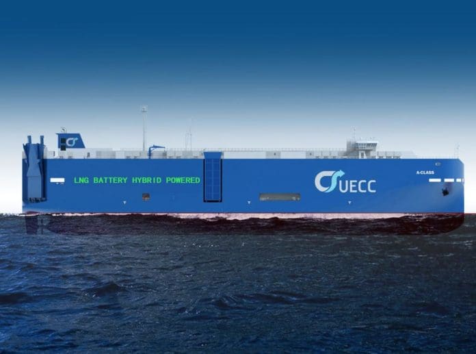 Work starts on another UECC's LNG-powered car carrier - LNG Prime