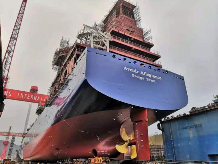 CIMC SOE launches another Avenir LNG newbuild - LNG Prime