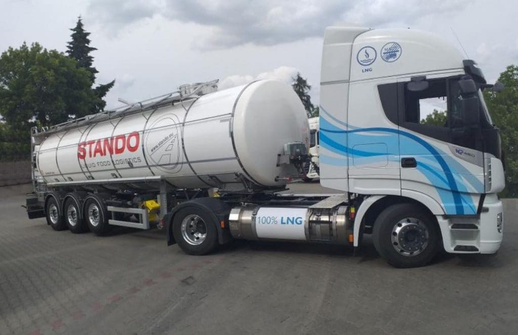 Shell fuels Stando's LNG-powered truck fleet - LNG Prime