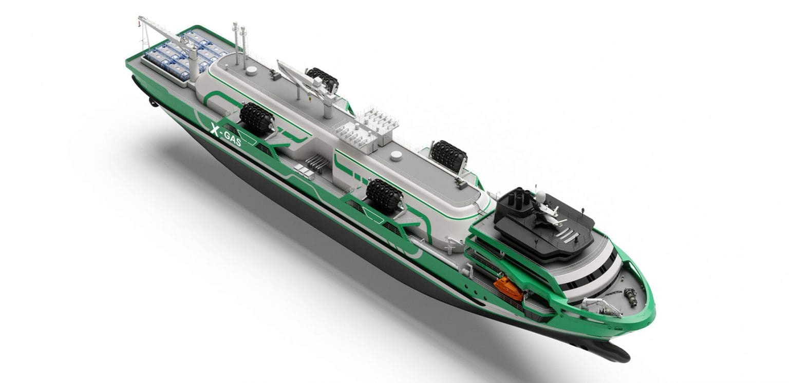 Denmark's Knud E. Hansen reveals new LNG bunkering vessel design - LNG ...