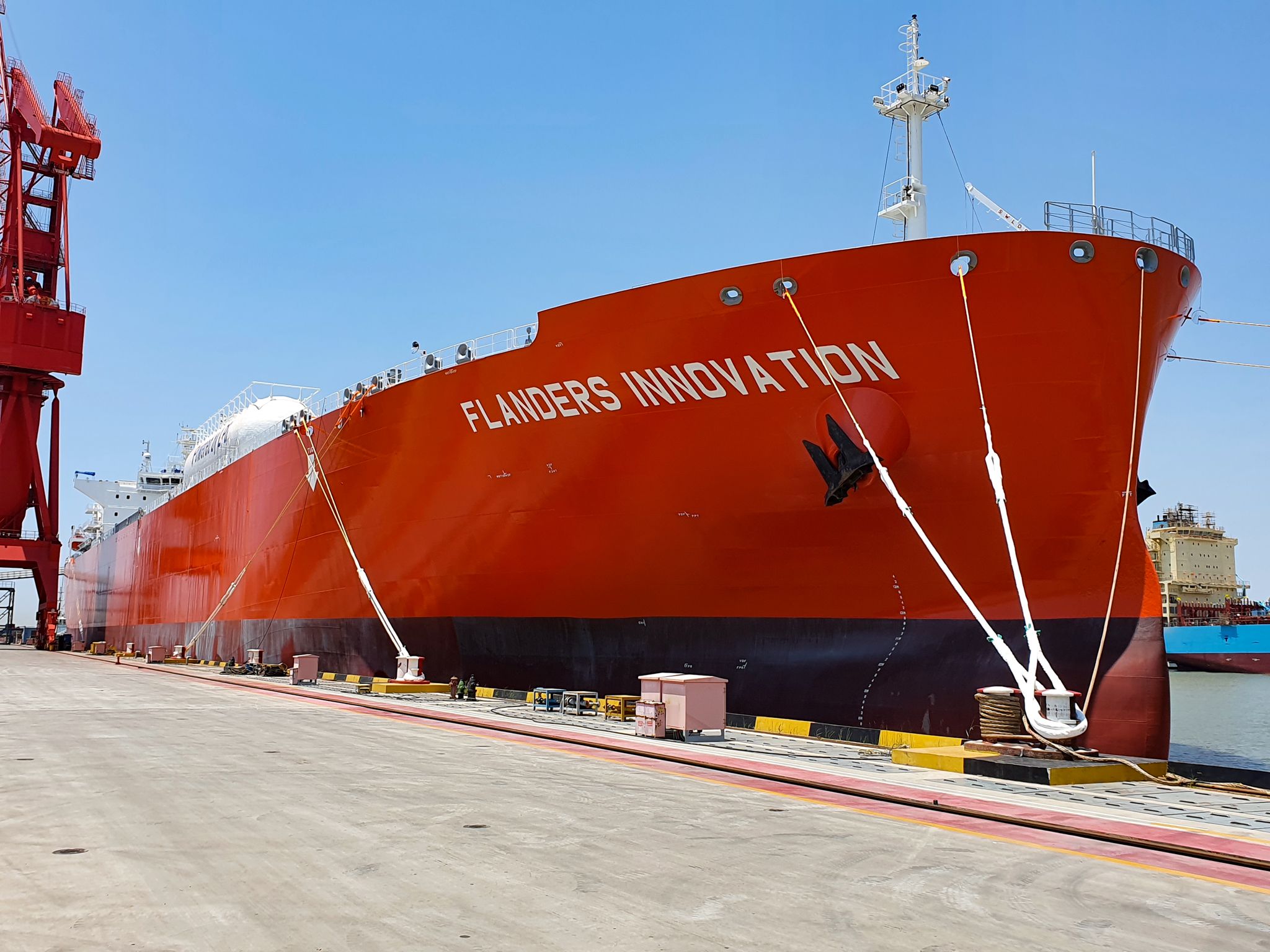Jiangnan delivers first VLGC to Exmar - LNG Prime Jiangnan delivers first VLGC to Exmar - LNG Prime
