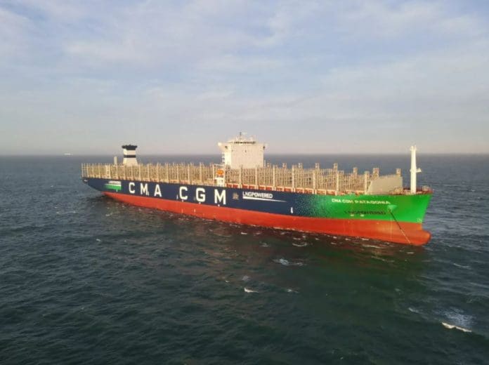 CMA CGM welcomes another LNG-powered vessel in its fleet - LNG Prime