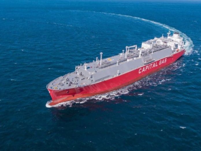 Capital Gas takes delivery of Cheniere-chartered LNG carrier - LNG Prime