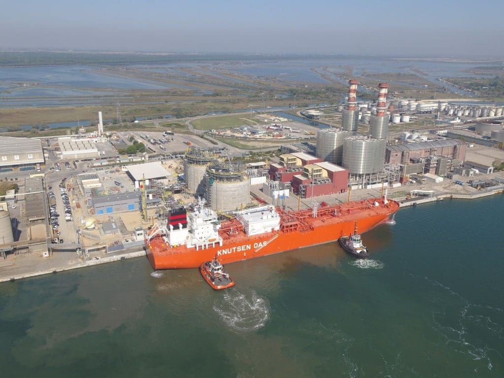 Italy's Ravenna small-scale LNG terminal launched - LNG Prime