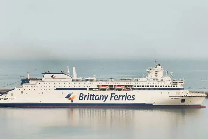 Stena's LNG-powered ferry Salamanca almost complete - LNG Prime