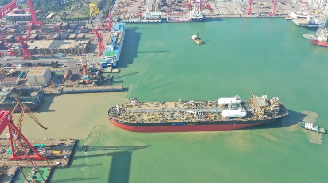 GSI launches first LNG-powered Suezmax tanker for EPS - LNG Prime