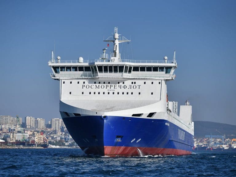 Russia's first LNG-powered RoRo set to start work - LNG Prime