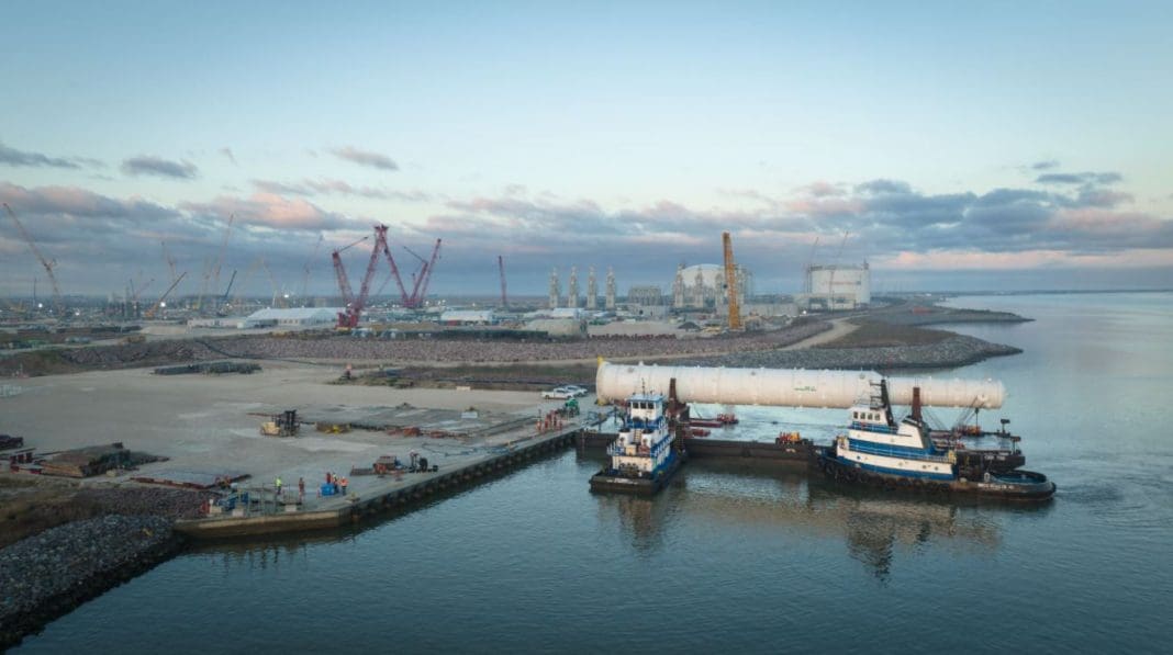 Construction progresses on Golden Pass LNG export terminal - LNG Prime
