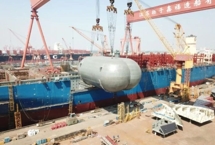 MSC to start using its first LNG-powered containership - LNG Prime