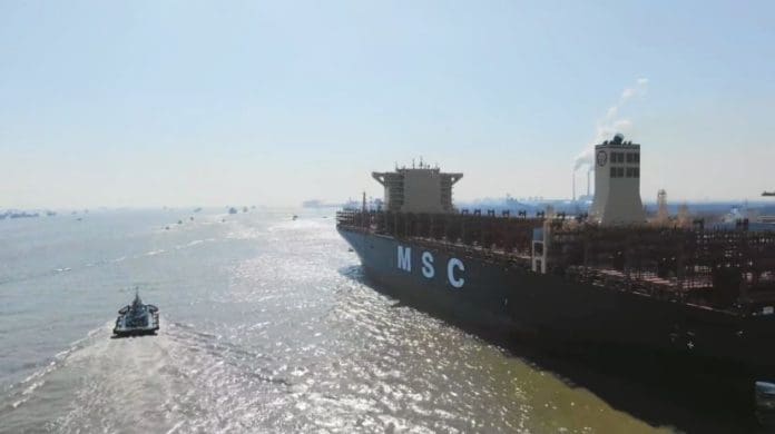 MSC welcomes first LNG-powered containership in its fleet - LNG Prime