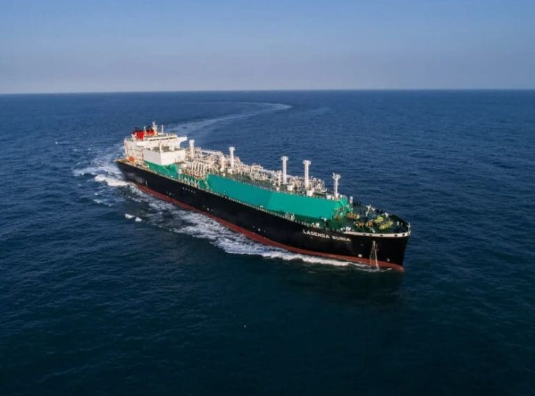 K Line takes delivery of first Petronas-chartered mid-sized LNG tanker ...