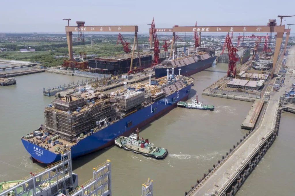 Hudong-Zhonghua launches first LNG carrier for Shenzhen Gas - LNG Prime