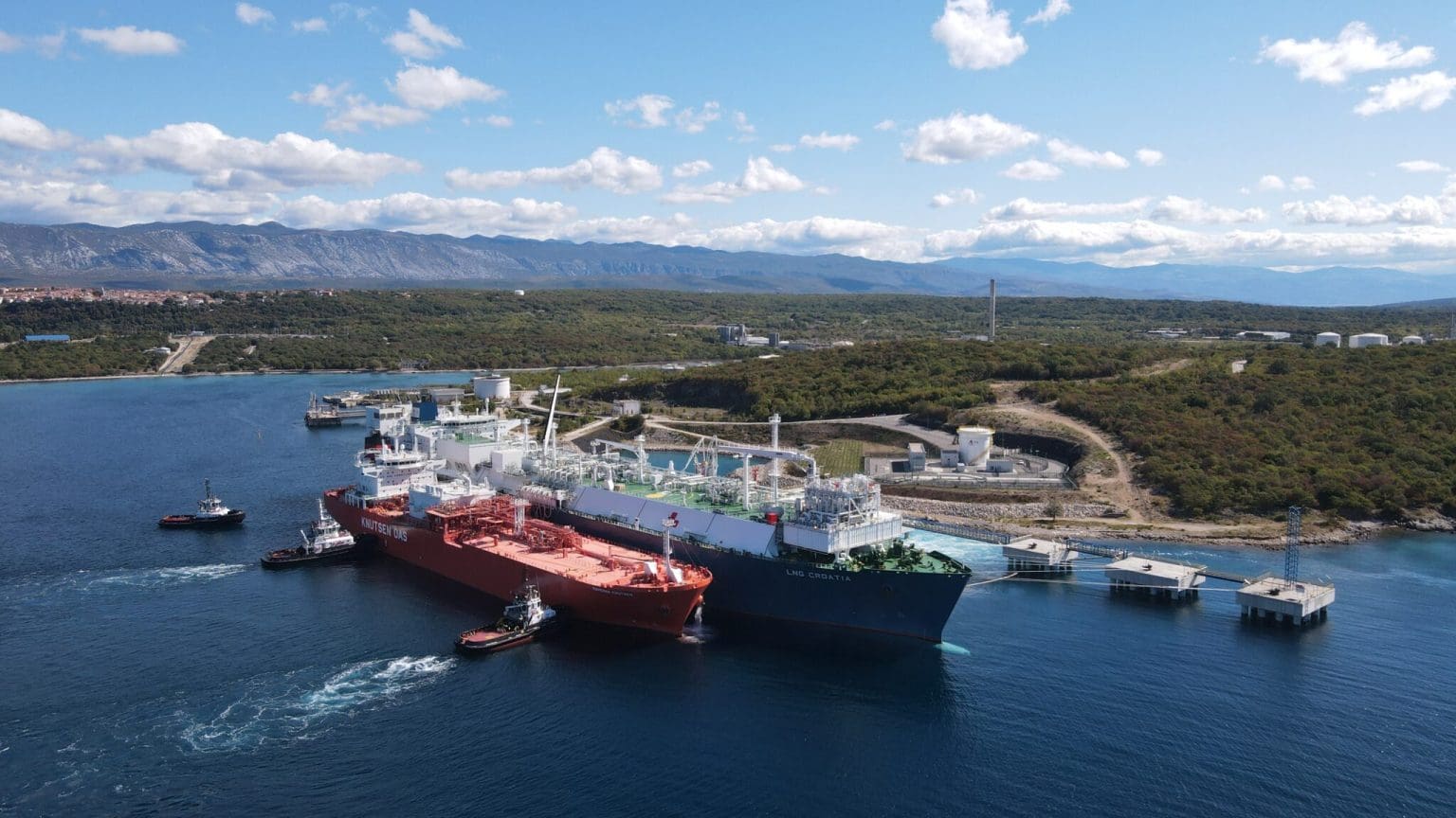 Small-scale LNG carrier delivers cargo to Croatian FSRU - LNG Prime