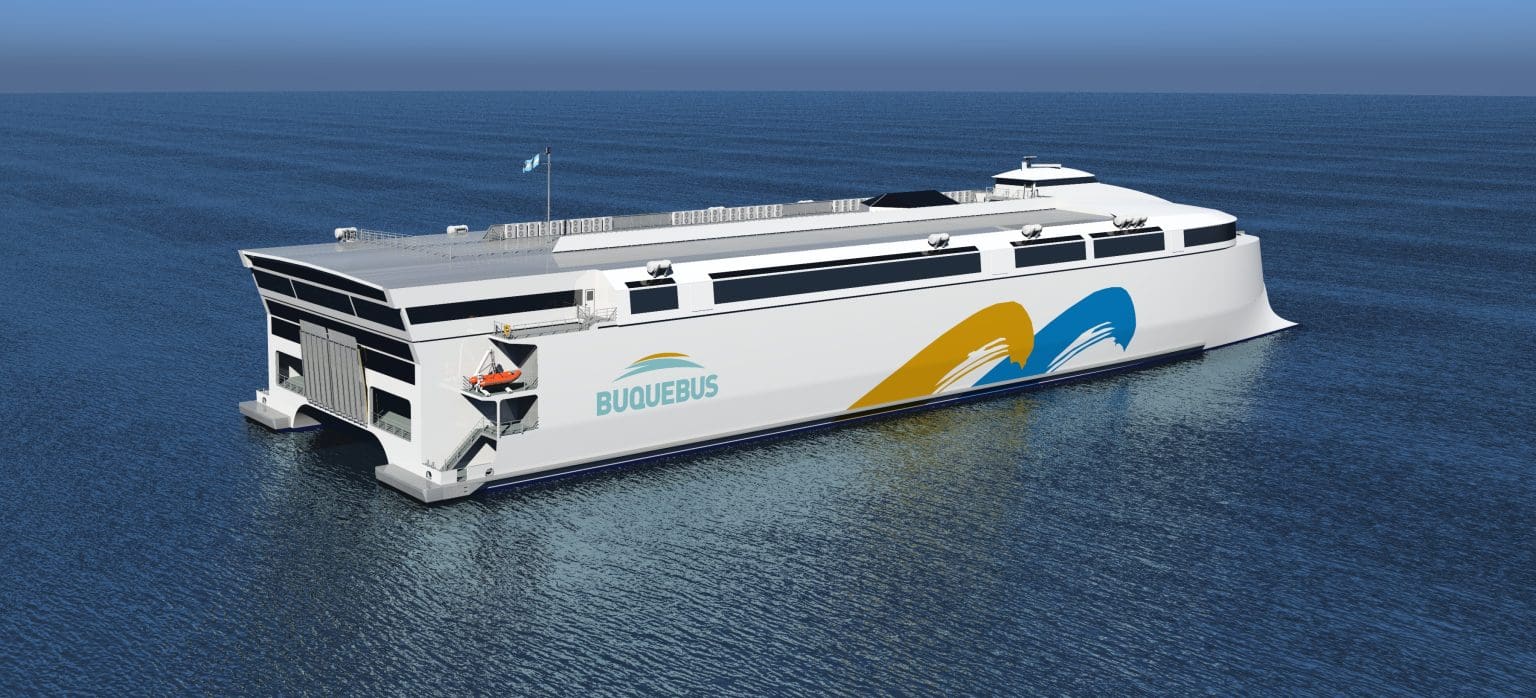 Buquebus, Incat working to switch LNG-fueled ferry order to electric ...