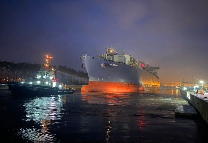 Deutsche ReGas to launch Lubmin FSRU terminal on January 14 - LNG Prime