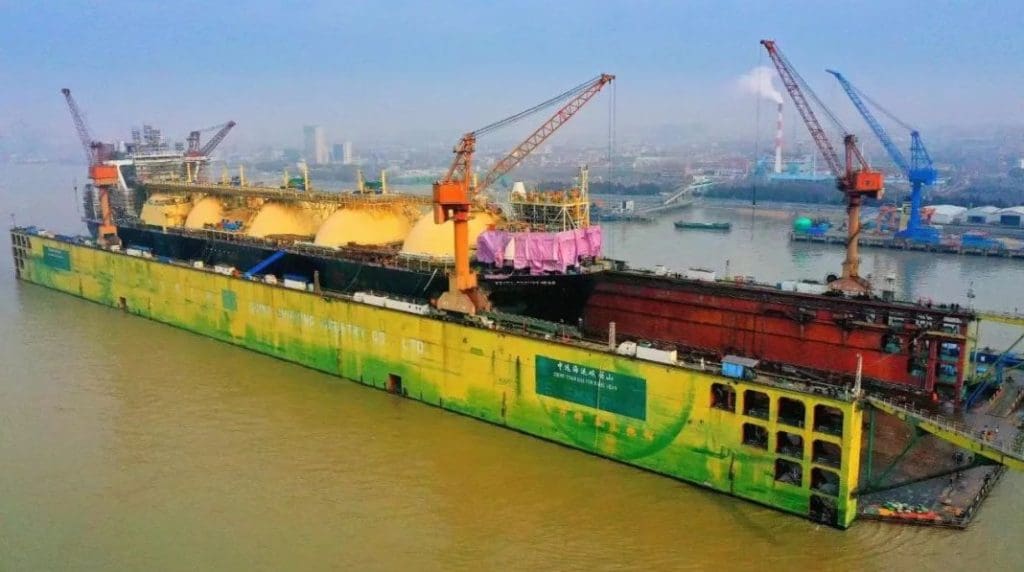 Cosco's yard progresses Cyprus FSRU conversion work - LNG Prime