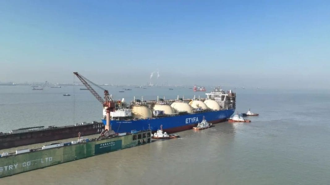 Cyprus FSRU conversion nearing completion in China - LNG Prime