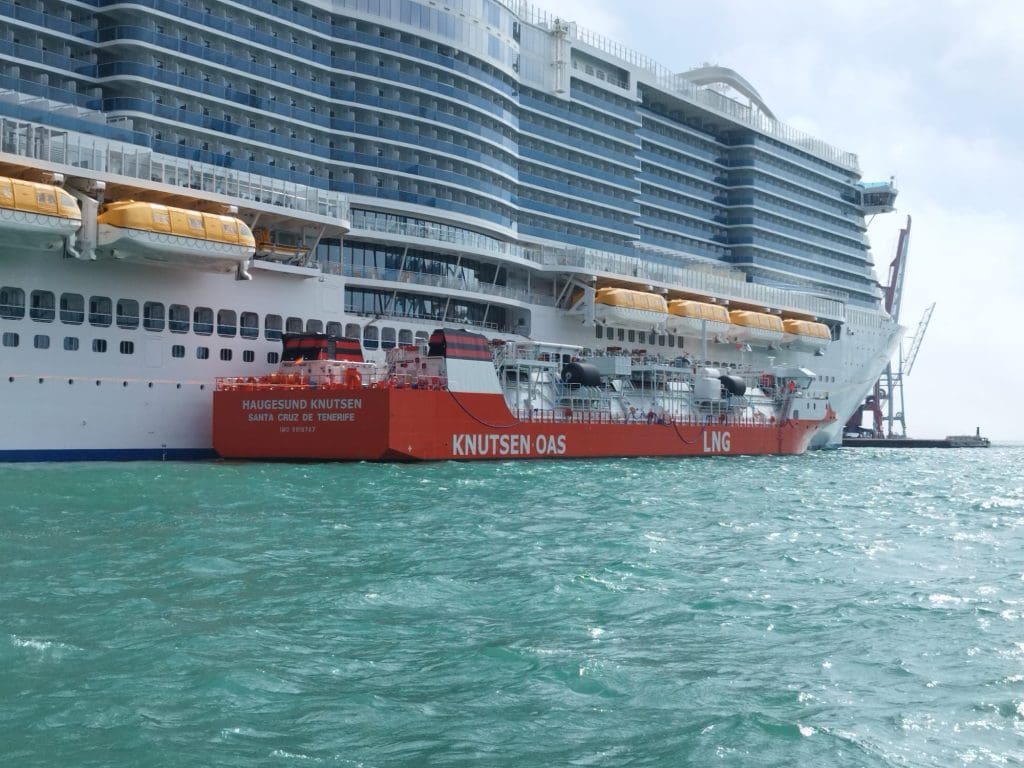 Knutsen's LNG bunkering newbuild wraps up first op in Barcelona | LNG Prime