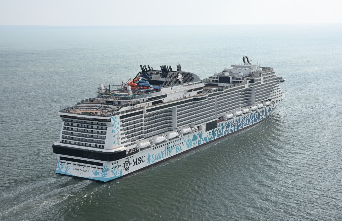 MSC Cruises’ second LNG-powered vessel nearing completion in France ...