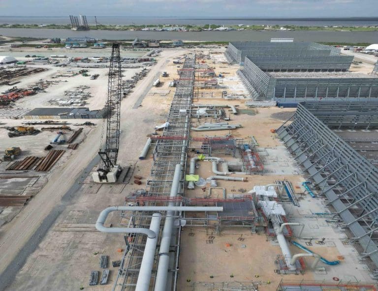 Construction progress continues on Golden Pass LNG export terminal ...