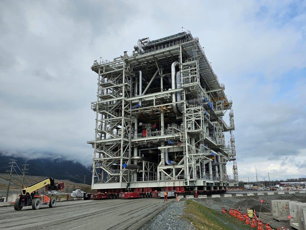 Shell's LNG Canada gets last modules - LNG Prime