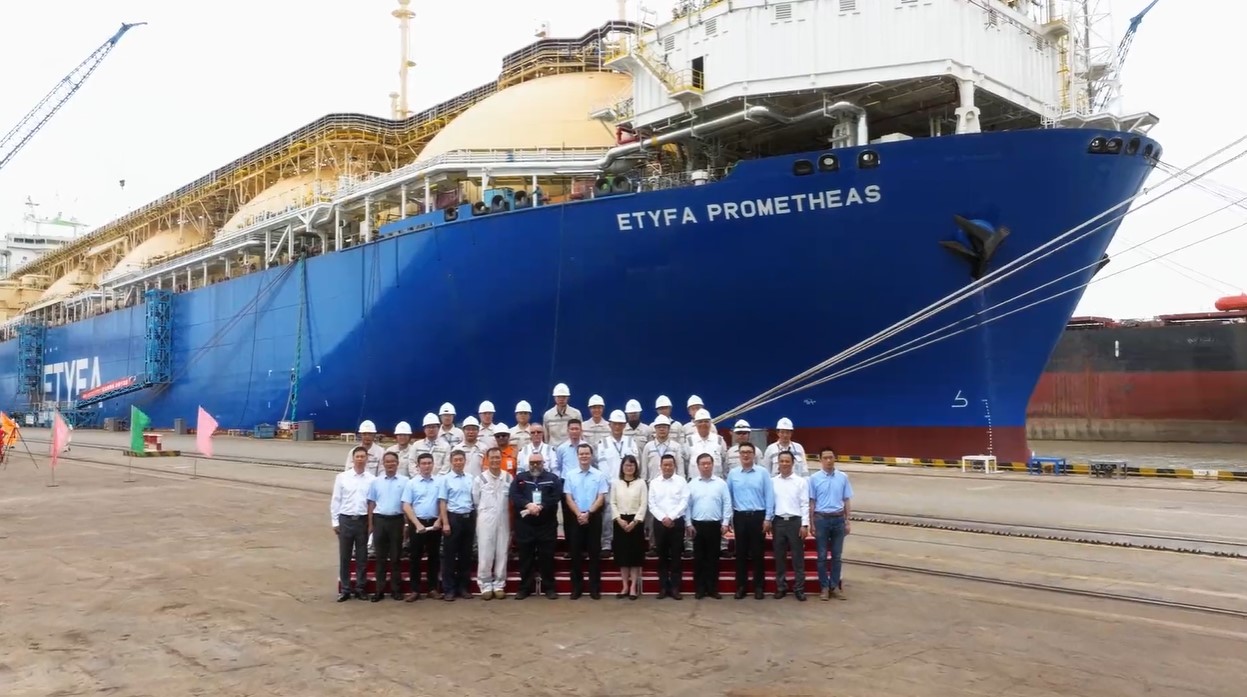 Cosco's yard nears completion of Cyprus FSRU conversion job - LNG Prime