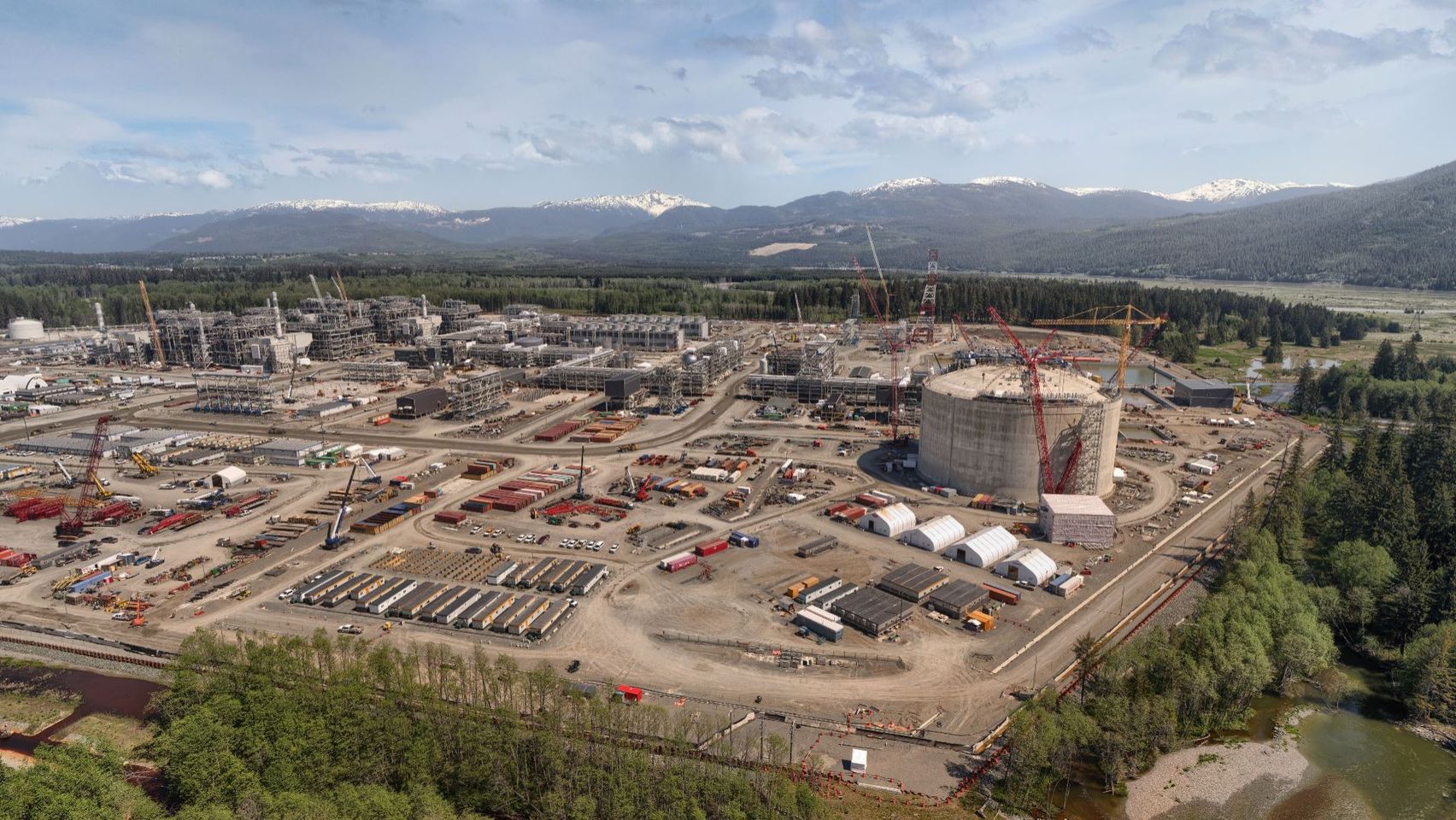 LNG Canada terminal almost 85 percent complete - LNG Prime