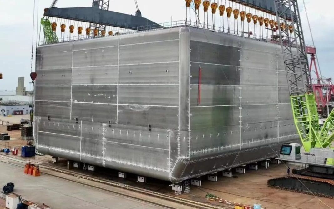 Wison completes large SPB LNG tank - LNG Prime