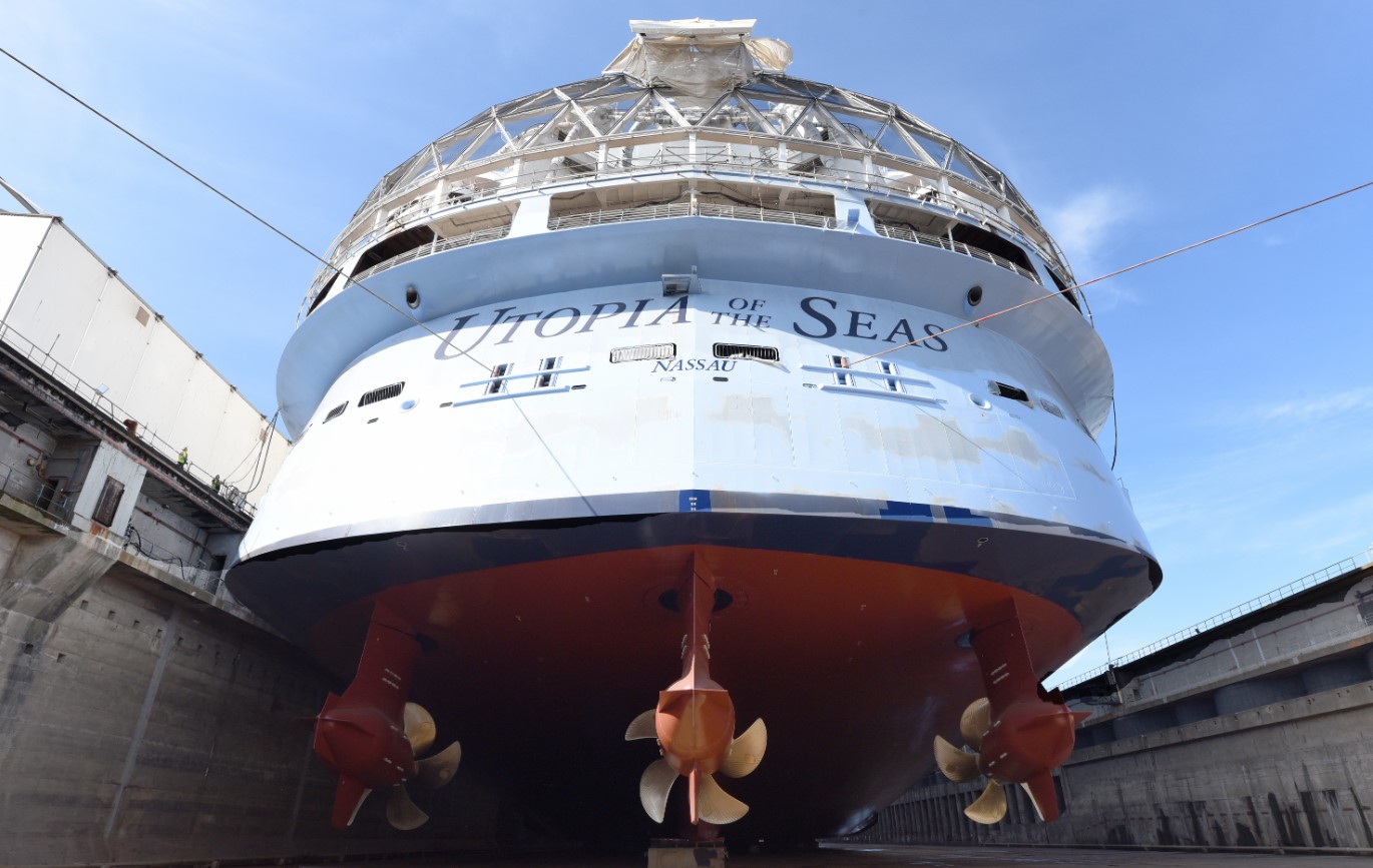 Royal Caribbean’s LNG powered giant launched in France - LNG Prime