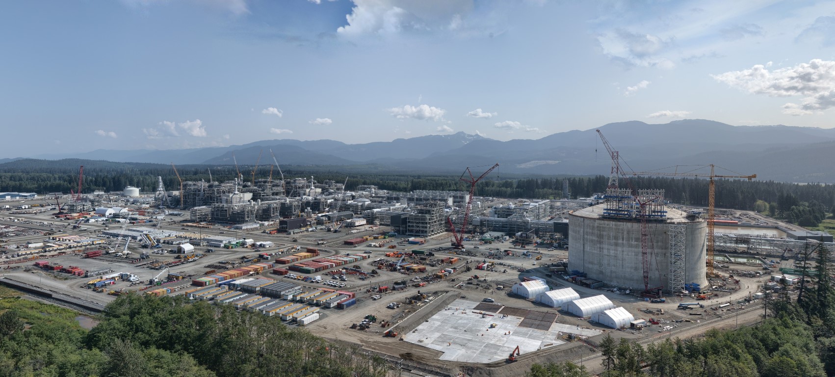 LNG Canada pipeline almost 95 percent complete - LNG Prime