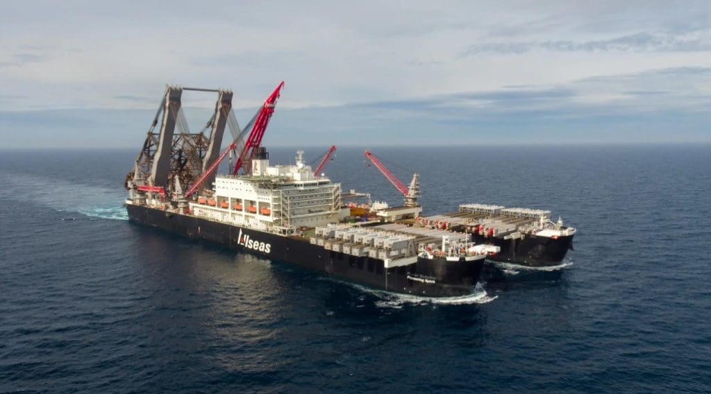 Allseas' giant vessel to complete pipelay job for BP's Tortue FLNG ...