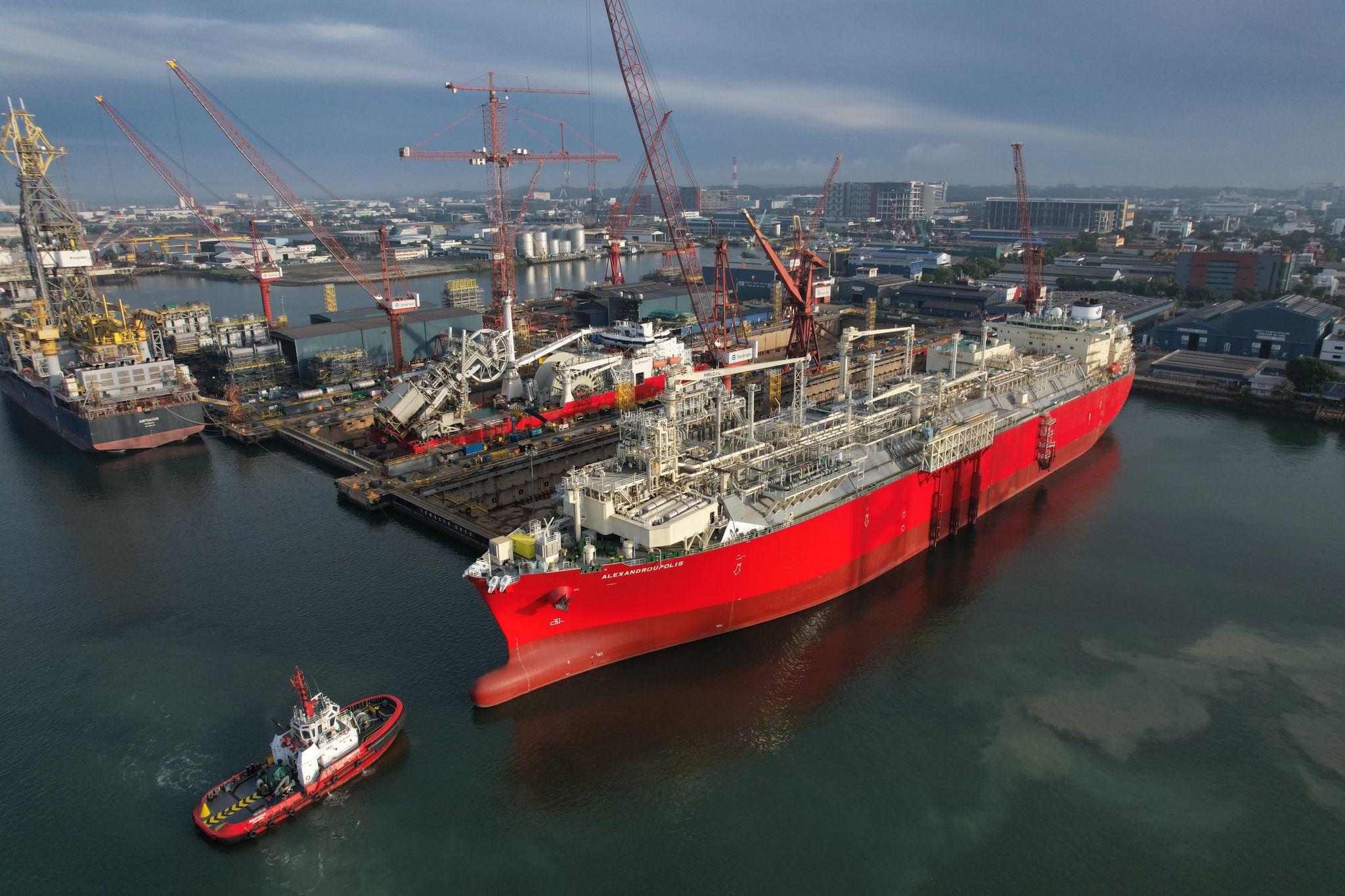 Alexandroupolis FSRU departs Singapore for Greece - LNG Prime