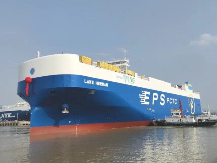 EPS takes delivery of its first LNG-powered PCTC - LNG Prime