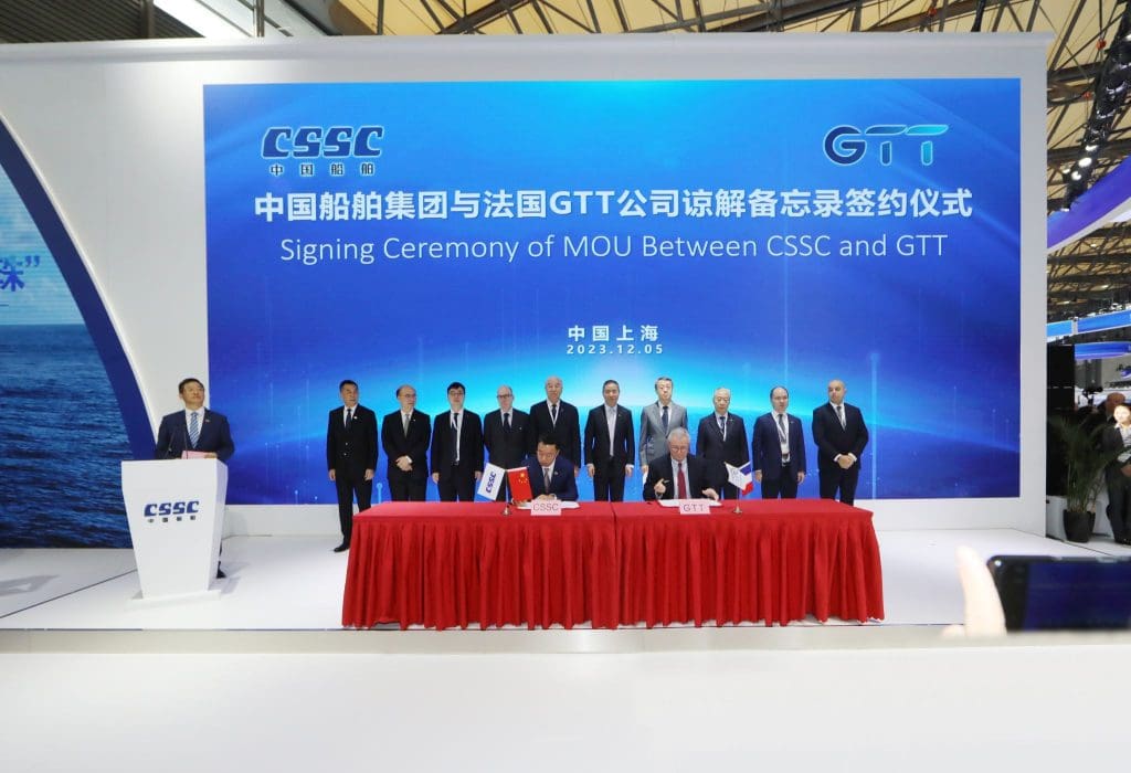 GTT seals LNG pact with China's CSSC - LNG Prime