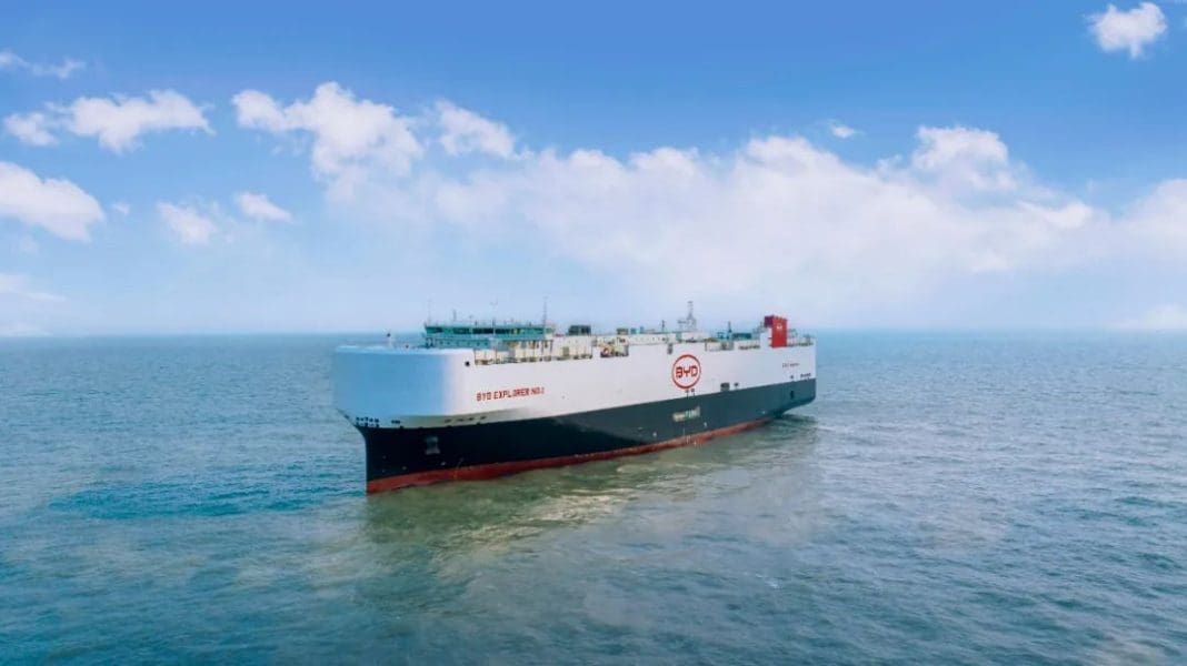 CIMC Raffles delivers first LNG-powered PCTC to Zodiac and BYD - LNG Prime