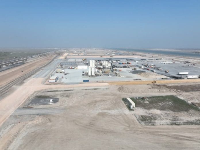 Work progresses on NextDecade's Rio Grande LNG export plant in Texas ...