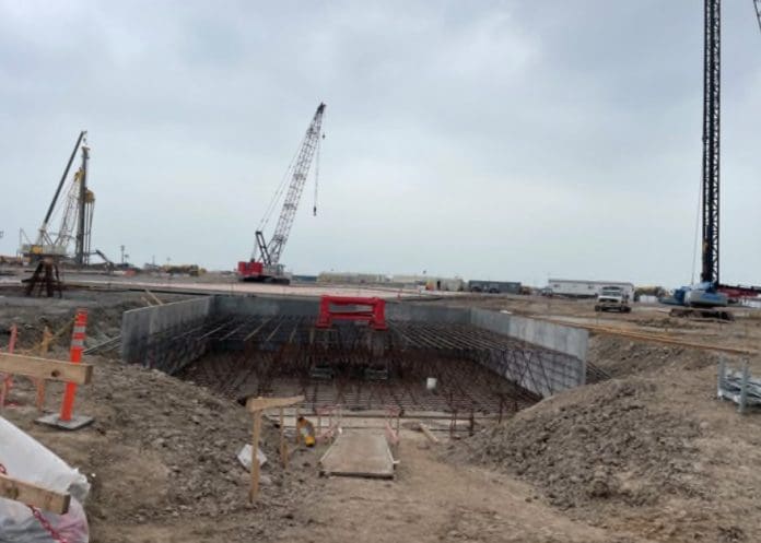 Work progresses on NextDecade's Rio Grande LNG export plant in Texas ...