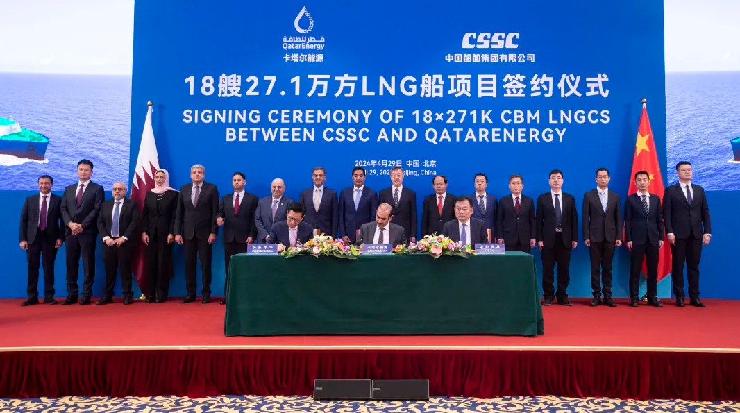 QatarEnergy seals $6 billion deal with Chinese shipbuilder for 18 giant ...