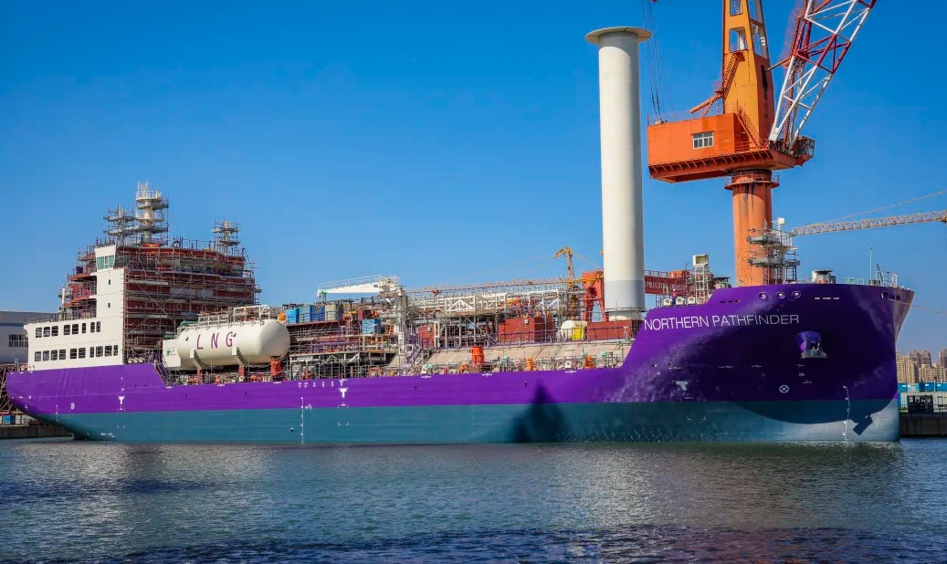 Northern Lights: LNG-powered LCO2 duo launched in China - LNG Prime