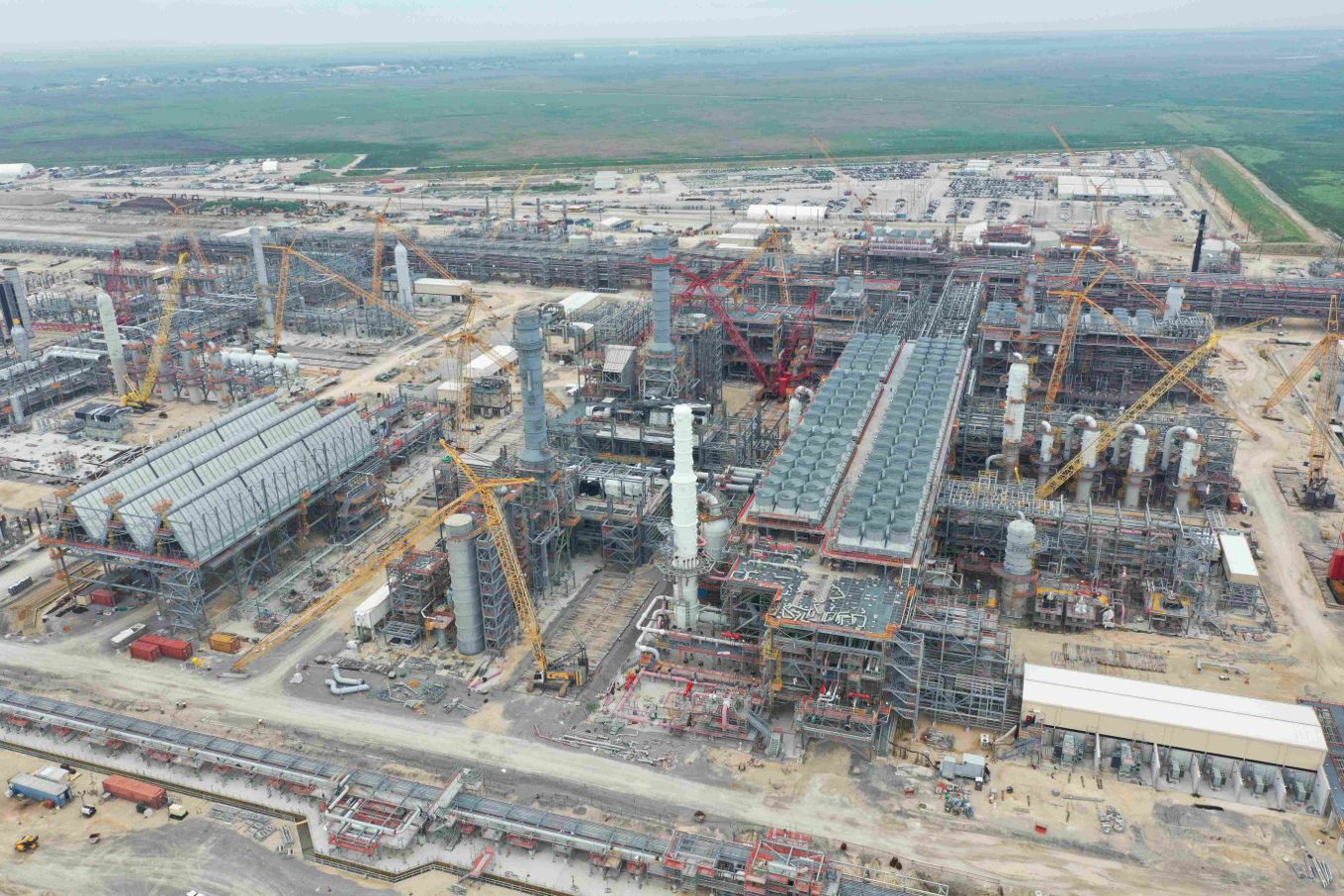 Construction Ramping Up On Golden Pass Lng Project Lng Prime