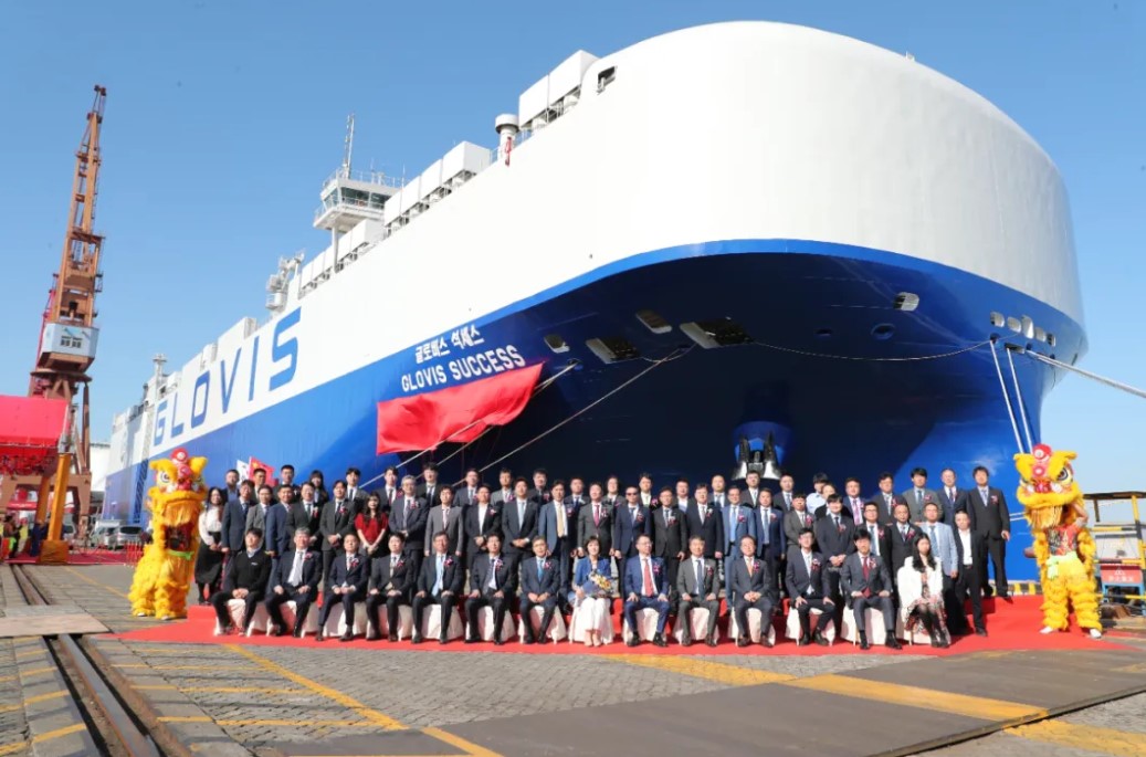 H-Line's LNG-fueled PCTC delivered in China - LNG Prime
