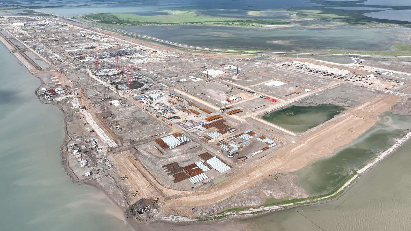 First Rio Grande LNG tank taking shape - LNG Prime
