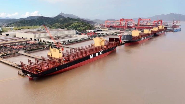 MSC’s LNG-fueled duo named in China - LNG Prime
