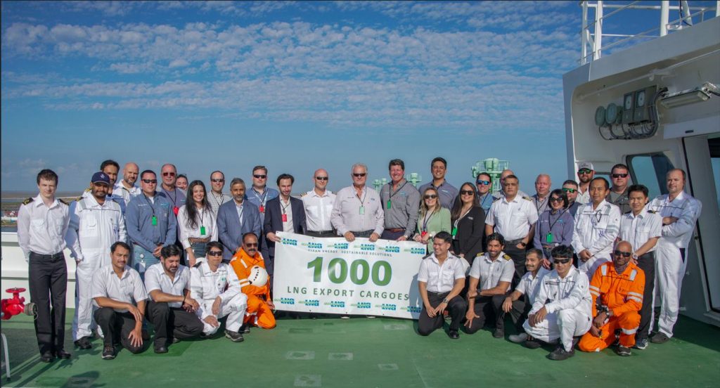 Freeport LNG ships 1000th cargo - LNG Prime