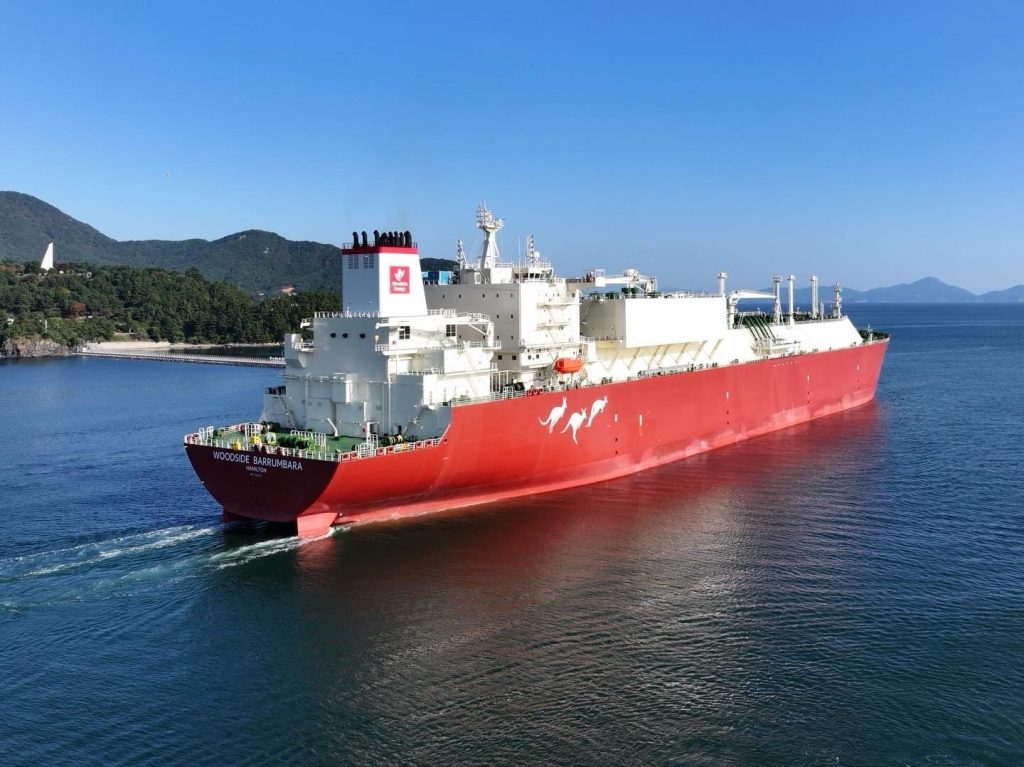 GasLog, Woodside take delivery of LNG carrier in South Korea - LNG Prime